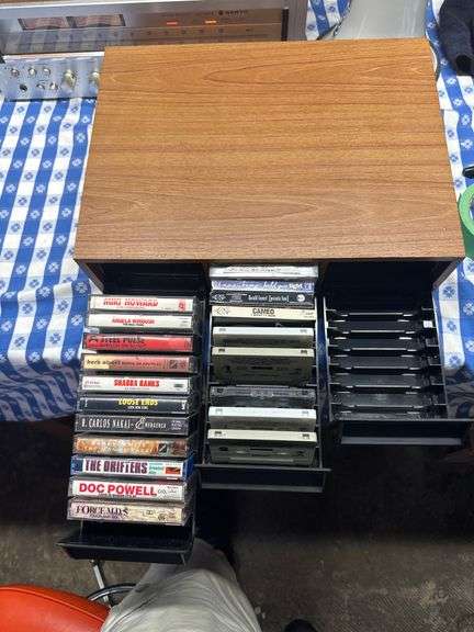 Vintage Cassette Box w Cassettes - Lil Dusty Online Auctions - All ...