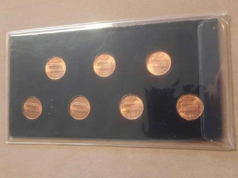 1982 Penny Variations Set - Lil Dusty Online Auctions - All Estate ...
