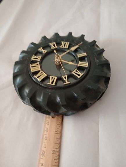 Vintage Firestone tire clock - Lil Dusty Online Auctions - All Estate ...