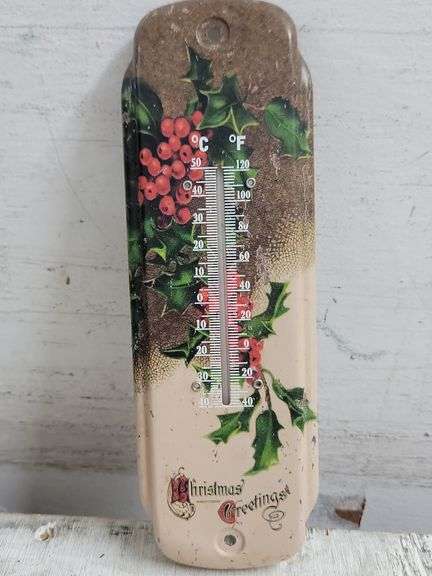 Vintage Wall Thermometers. 1C - Lil Dusty Online Auctions - All Estate ...