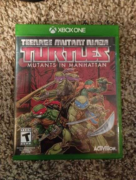 Xbox One game teenage mutant Ninja turtles mutants in Manhattan - Lil ...