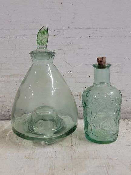 Vintage Colored Glass Bug Catcher & Bottle. 7E - Lil Dusty Online ...