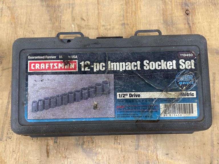 Craftsman impact socket set half-inch drive metric. 5c - Lil Dusty ...