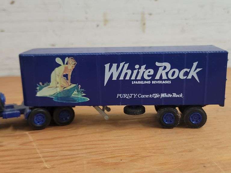 Mack CJ "White Rock" Sparkling Beverage Die Cast Model Truck & Trailer ...