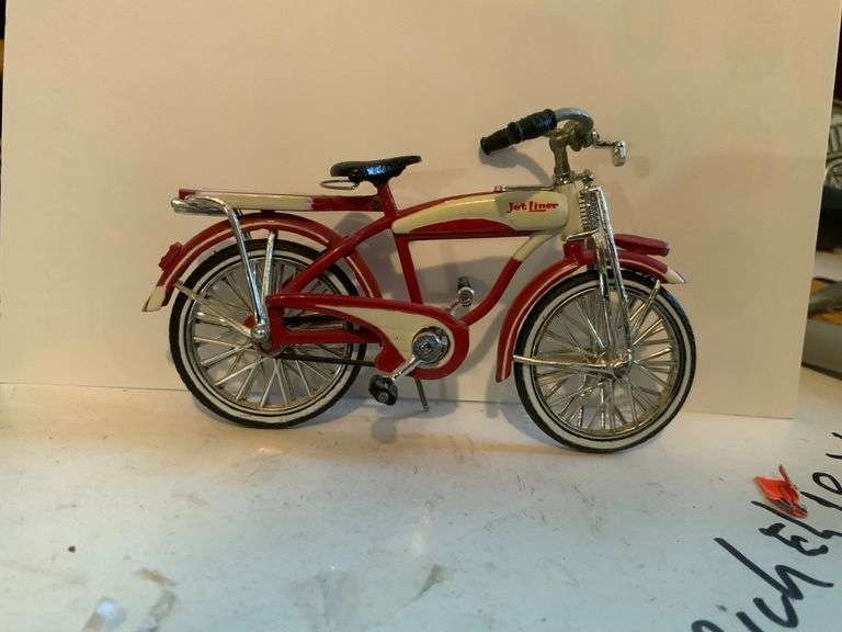 Jet Liner Miniature Bicycle Die-Cast 1:20 Scale Authentic Detailing ...