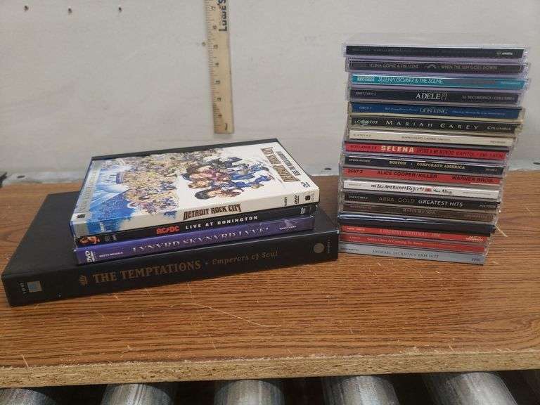 VARIOUS MUSIC CDS AND DVDS. 13B - Lil Dusty Online Auctions - All ...