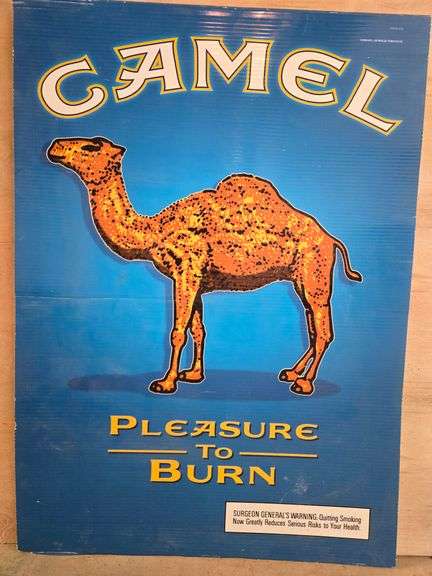 Camel Advertising - Lil Dusty Online Auctions - All Estate Services, LLC