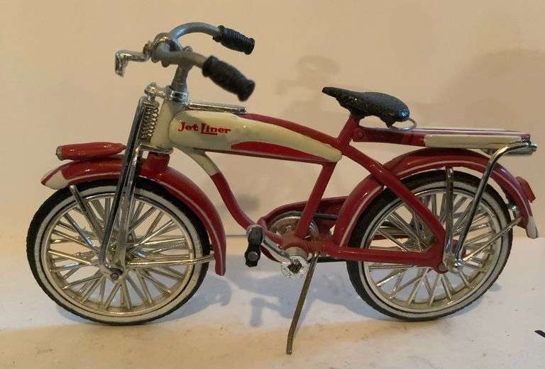 Jet Liner Miniature Bicycle Die-Cast 1:20 Scale Authentic Detailing ...