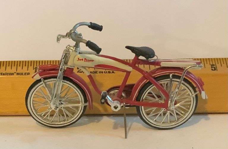 Jet Liner Miniature Bicycle Die-Cast 1:20 Scale Authentic Detailing ...