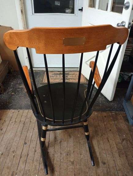 Michigan State University rocking chair - Lil Dusty Online Auctions ...