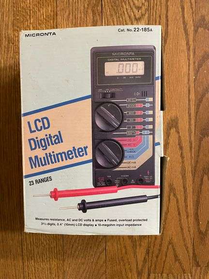 Vintage Radio Shack Micronta digital Multimeter - Lil Dusty Online ...