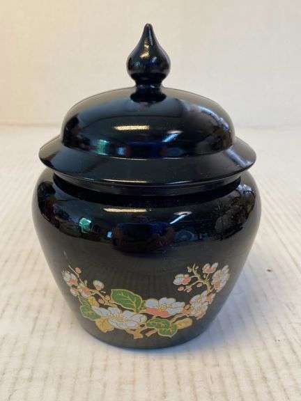 Vintage deep purple glass Avon ginger jar - Lil Dusty Online Auctions ...