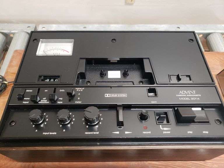 ADVENT CASSETTE RECORDER 201A, TESTED AND WORKING. 21A - Lil Dusty ...