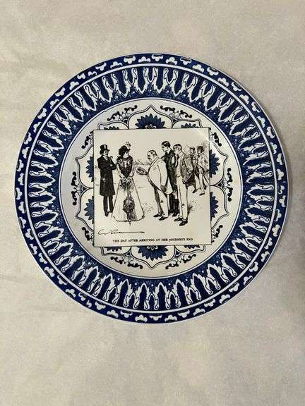 Vintage Royal Doulton Gibson Girl Dinner Plate - Lil Dusty Online ...