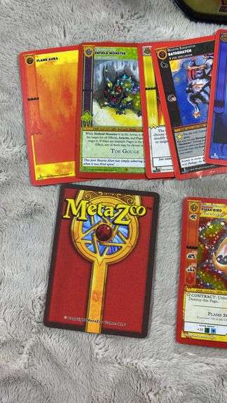 Large lot of MetaZoo cards - 2021 - Lil Dusty Online Auctions - All ...