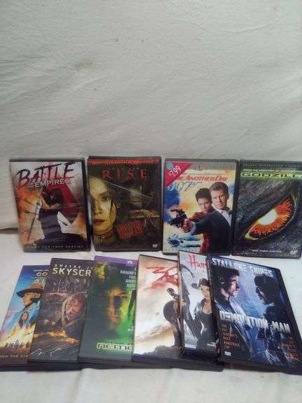Action DVDs (10 count) - Lil Dusty Online Auctions - All Estate ...