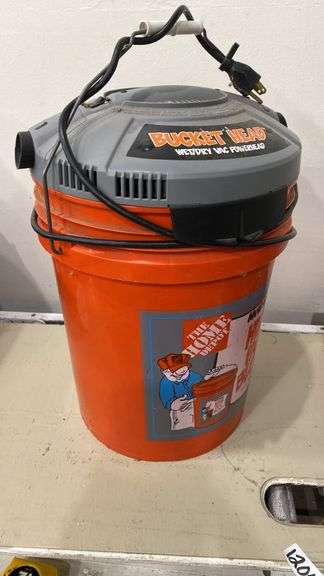 Bucket head wet/dry vac powerhead with bucket. 5a - Lil Dusty Online ...