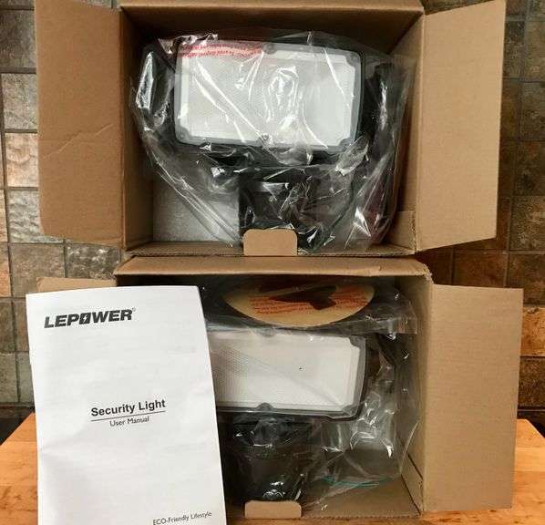 Lepower Security Lights - Lil Dusty Online Auctions - All Estate ...