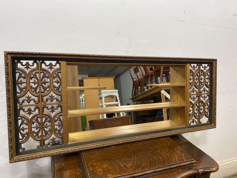 Mid-century shadow box wall display 49" x 19" x 4.5" deep - Lil Dusty ...