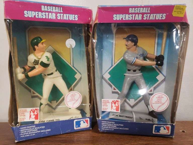 VINTAGE BASEBALL FIGURES. 0C - Lil Dusty Online Auctions - All Estate ...