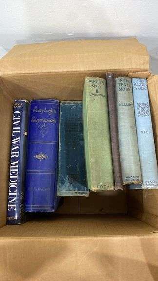 Variety of antique books. 5a - Lil Dusty Online Auctions - All Estate ...