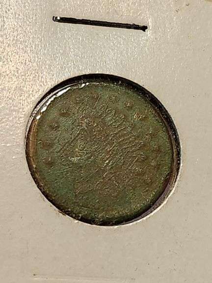 1863 Civil War G W Sutherland Indian head Detroit grocer market square ...
