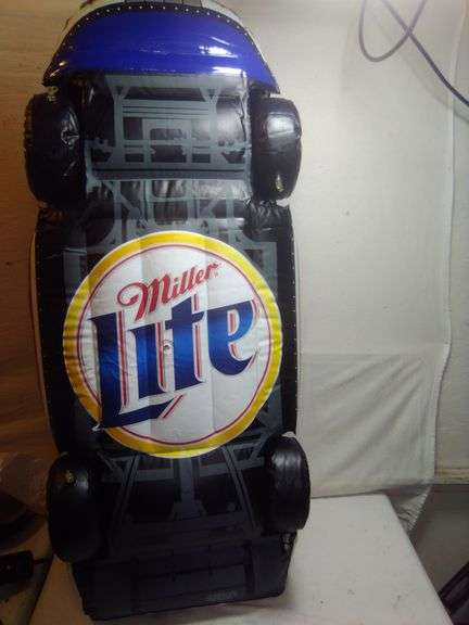 Miller Lite Race Car Blow Up Car. - Lil Dusty Online Auctions - All ...