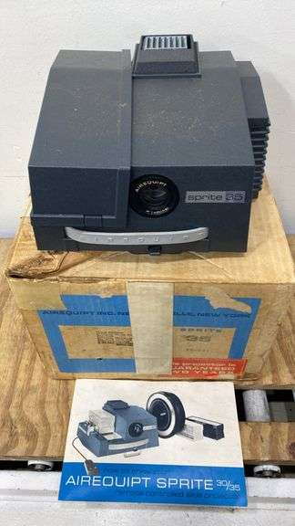 Airquipt Inc Sprite 35 projector. 2f - Lil Dusty Online Auctions - All ...