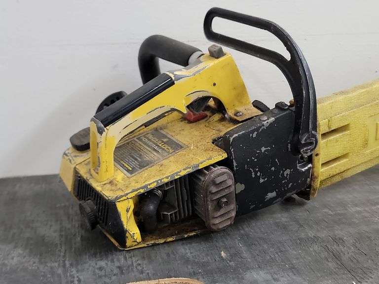 McCulloch Power Mac 6 Chainsaw. 4E - Lil Dusty Online Auctions - All Estate Services, LLC