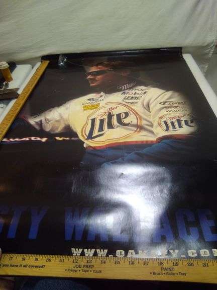 Rusty Wallace poster and miller lite lions poster. - Lil Dusty Online ...