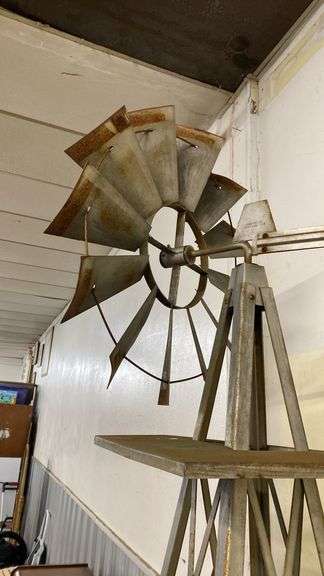 Nice Aero-Dec farmhouse windmill approx 8' tall (BIN $200) - Lil Dusty ...