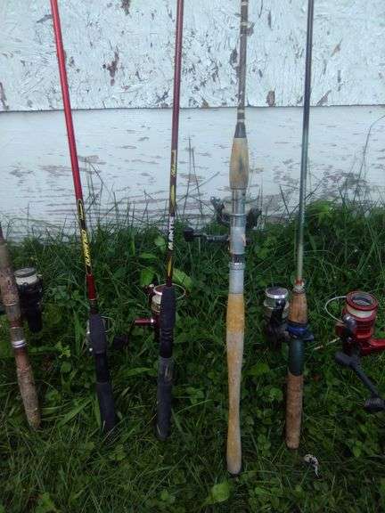 Fishing Poles. - Lil Dusty Online Auctions - All Estate Services, LLC