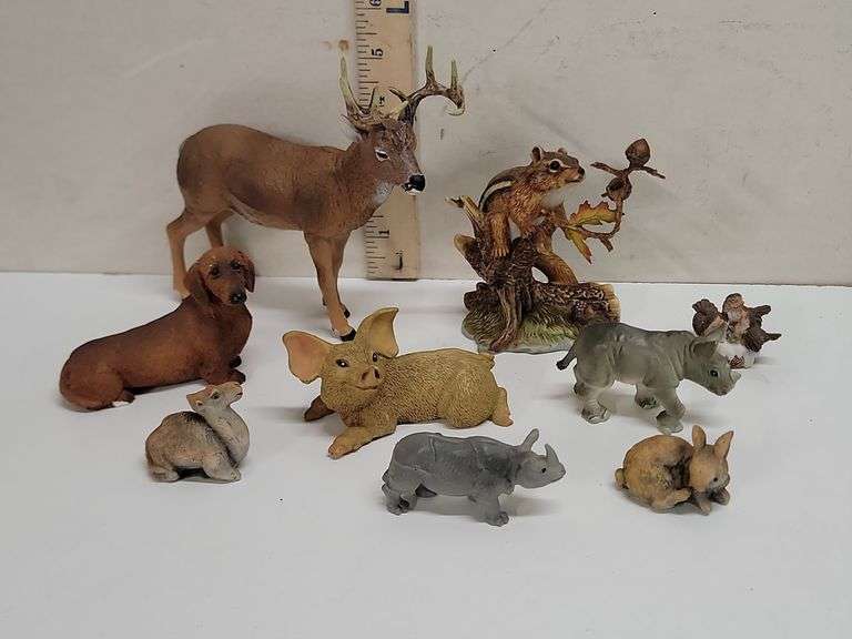 MISC. ANIMAL FIGURINES- LENOX & MORE. 4B - Lil Dusty Online Auctions ...
