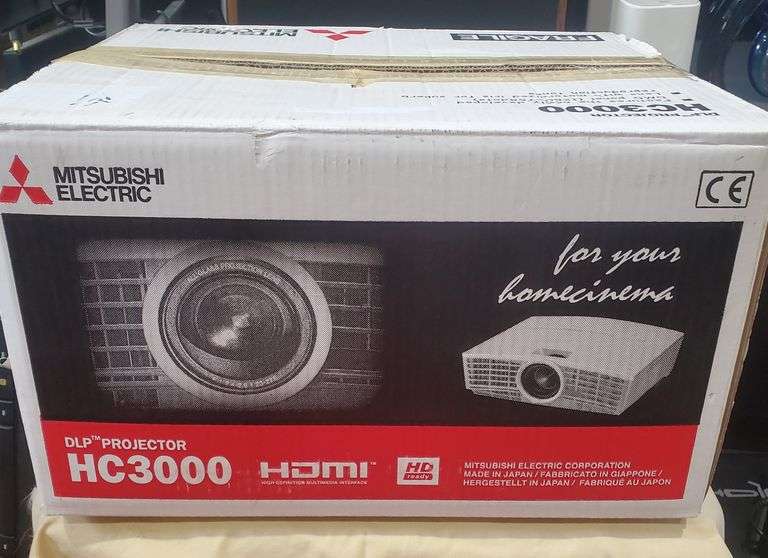 Mitsubishi DLP Projector HC3000 - Lil Dusty Online Auctions - All ...