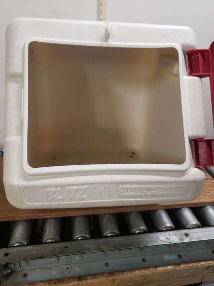 BLITZ STACK-N-STOR CONTAINER. 3A - Lil Dusty Online Auctions - All ...