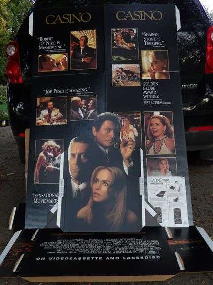 Cardboard Life Size Movie Promotion Poster with Sharon Stone and Robert ...