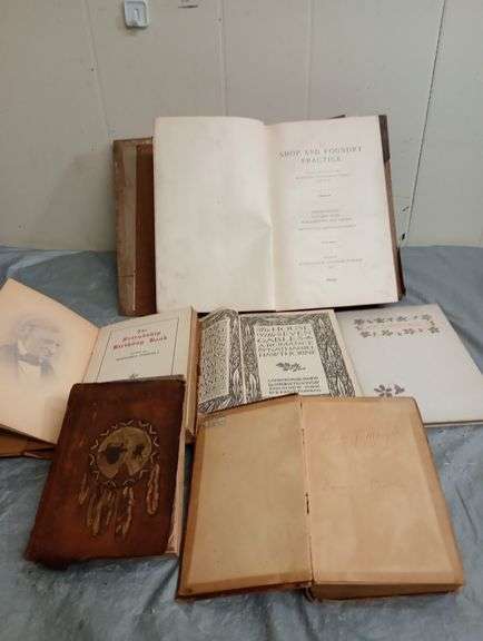 6 Books from late 1800's early 1900's- see pictures for titles - Lil ...