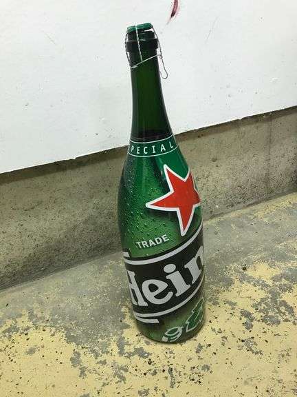 Large Heineken Collectors Edition Bottle - Lil Dusty Online Auctions ...