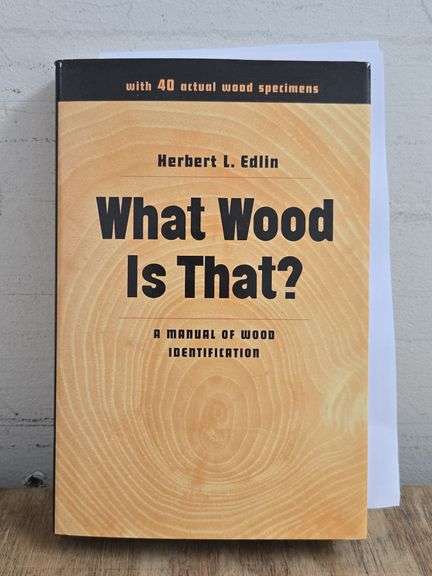 "What Wood Is That?" Wood Identification Book with Real Wood Samples ...