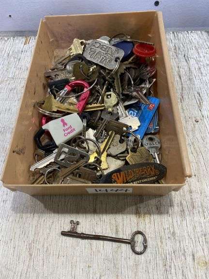 Miscellaneous keys and keychains. 8c - Lil Dusty Online Auctions - All ...