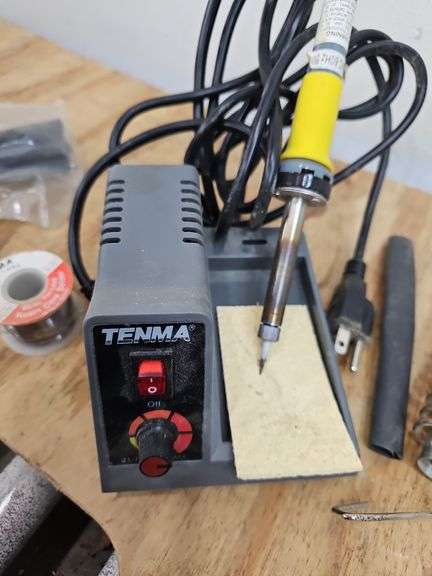 Tenma soldering station in box 2c - Lil Dusty Online Auctions - All ...