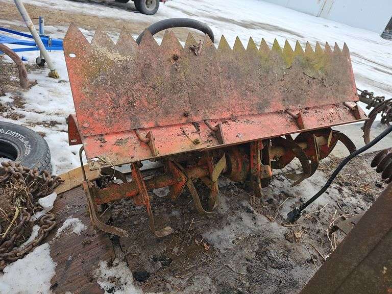 Case 3 point garden tractor rototiller - Lil Dusty Online Auctions ...