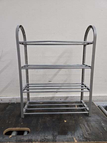 4-Tier Shoe Rack. 3A - Lil Dusty Online Auctions - All Estate Services, LLC