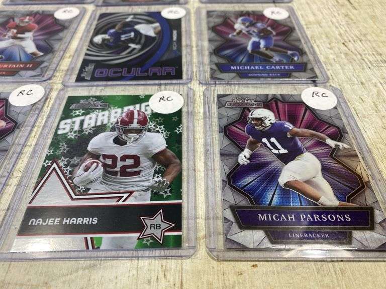 Lot of 9 Wild Card football cards 2021-2022. 7c - Lil Dusty Online ...