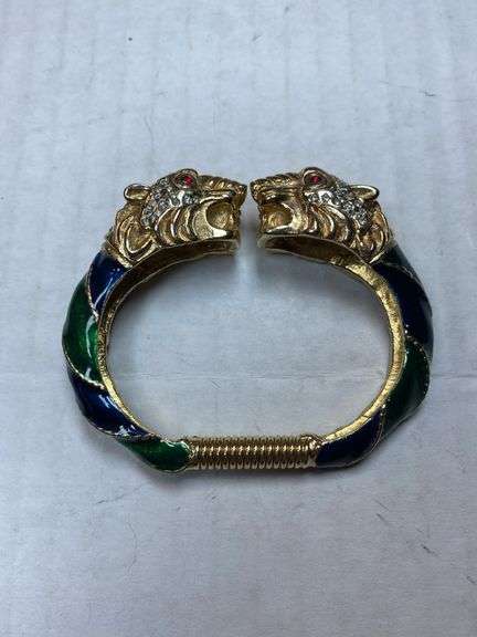 Vintage Donald Stannard double Tiger bracelet - Lil Dusty Online ...