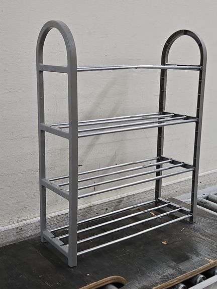 4-Tier Shoe Rack. 3A - Lil Dusty Online Auctions - All Estate Services, LLC