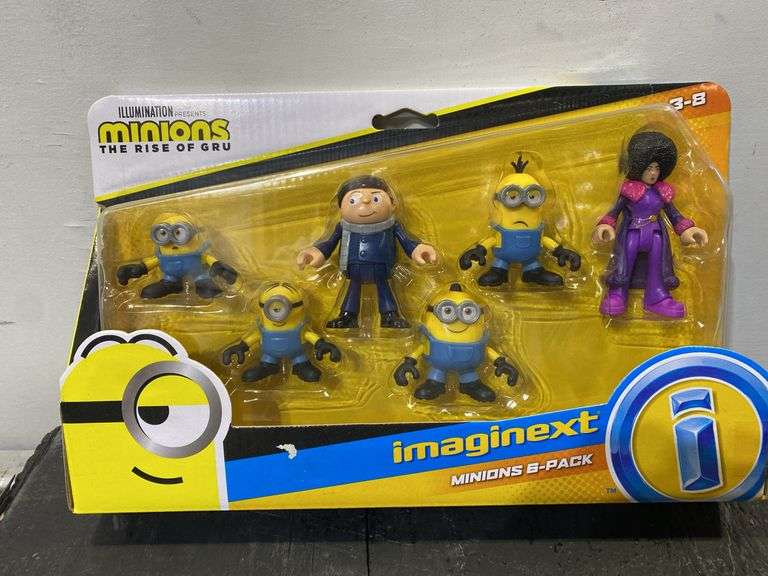 Imaginext Minions six pack NIP. 7b - Lil Dusty Online Auctions - All ...