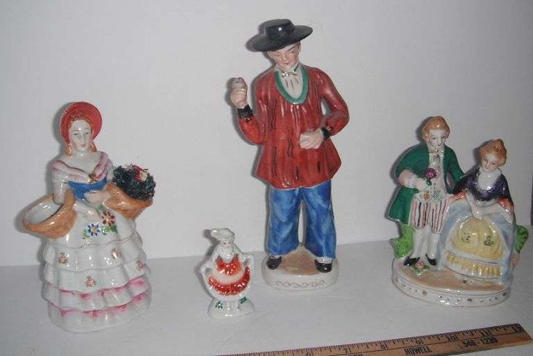 4 Vintage Occupied Japan Figurines - Lil Dusty Online Auctions - All ...