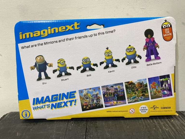 Imaginext Minions six pack NIP. 7b - Lil Dusty Online Auctions - All ...