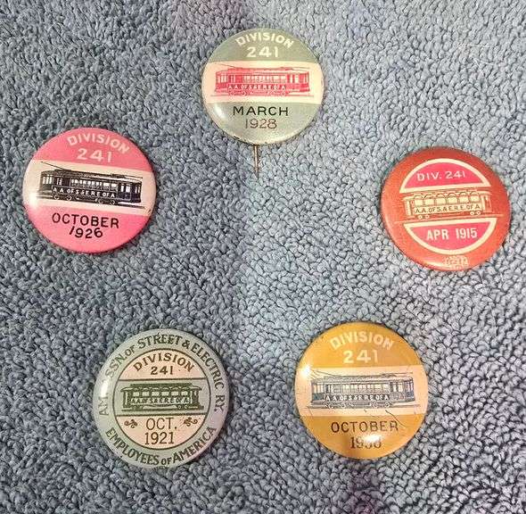 Vintage Railway Pins/Buttons - Lil Dusty Online Auctions - All Estate ...